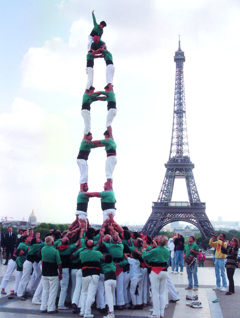 Human towers - Castellers de Vilafranca